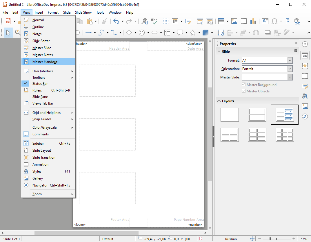 Printing Multiple Slides Per Page Is Disabled In Impress English Ask LibreOffice