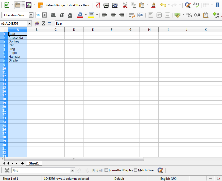 Create A Macro To Find Replace In Order To Sort A Sheet English