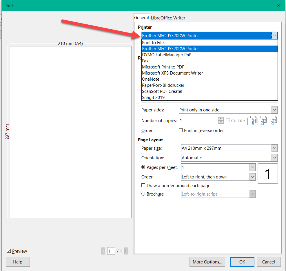 Writer Cannot Connect To Printer English Ask LibreOffice