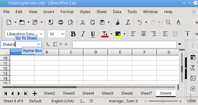 Can I Jump To A Specific Worksheet Via Keyboard Shortcuts English Ask LibreOffice