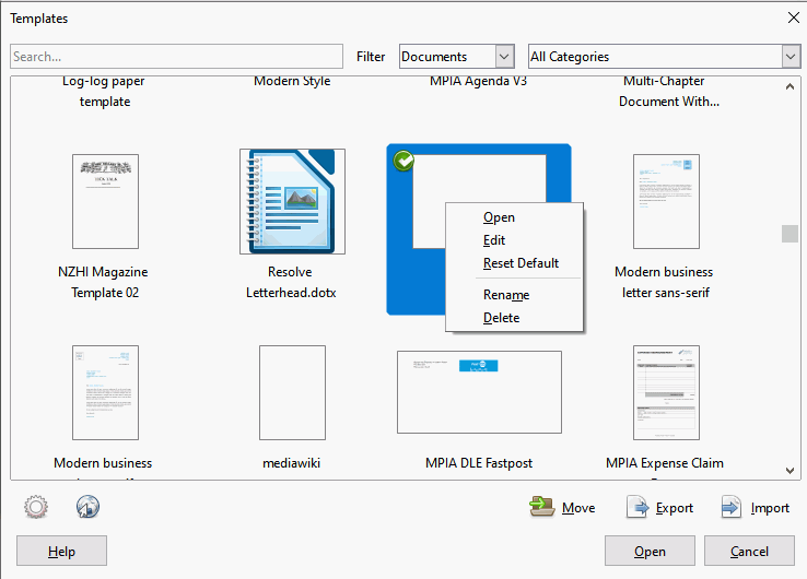 I Created And Saved An Envelope Template English Ask LibreOffice