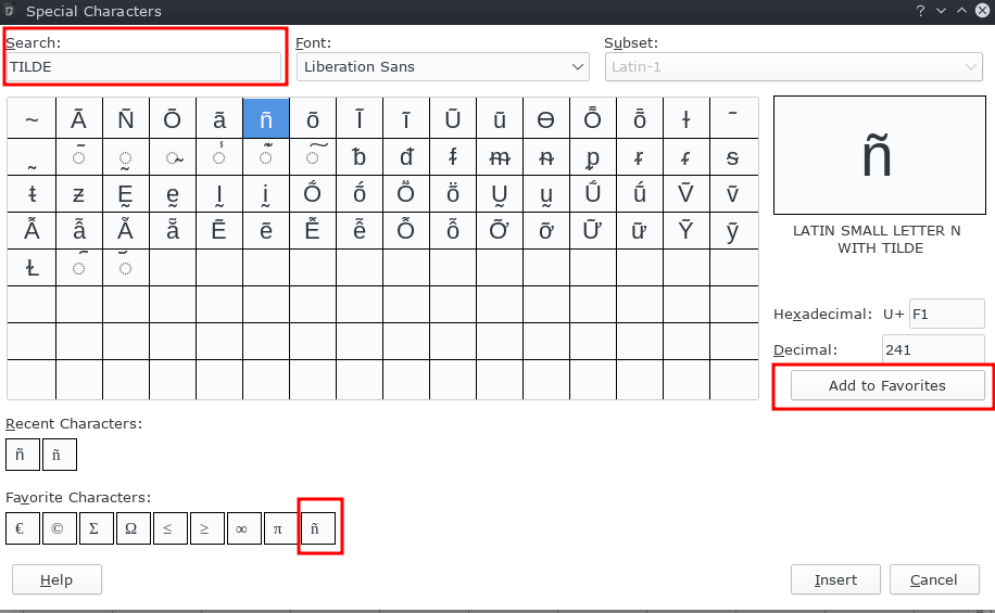 How To Find Spanish N In Special Characters English Ask LibreOffice How To Find Spanish N In Special Characters English Ask LibreOffice