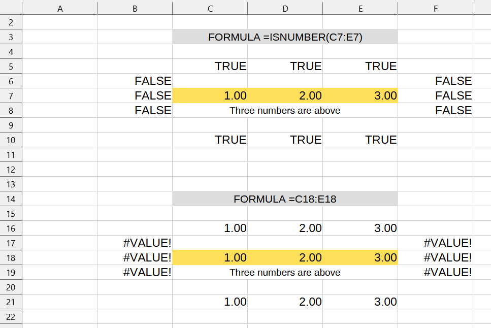 ISNUMBER inconsistent - English - Ask LibreOffice