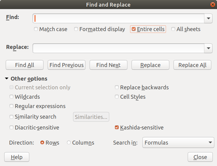 Last Cell With Data but Not Space English Ask LibreOffice