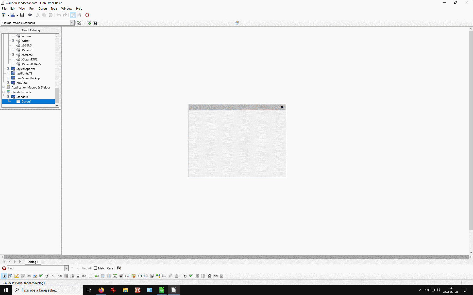 Macro error message - variable not set - English - Ask LibreOffice
