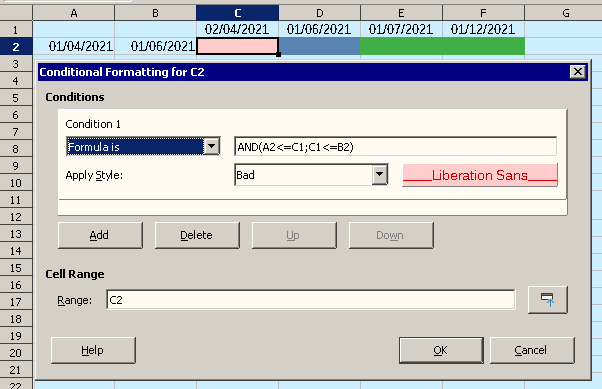 How To Conditionally Format Background English Ask LibreOffice