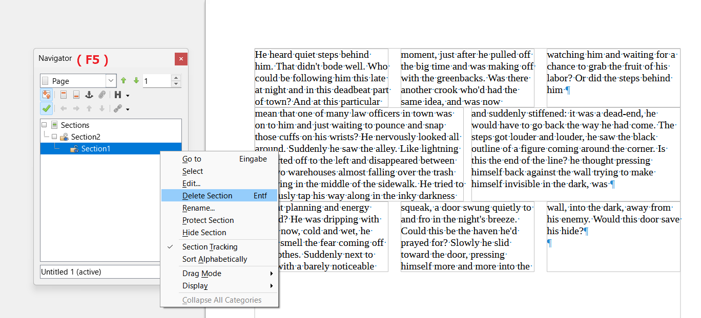Removing Column Formatting [SOLVED] - English - Ask LibreOffice
