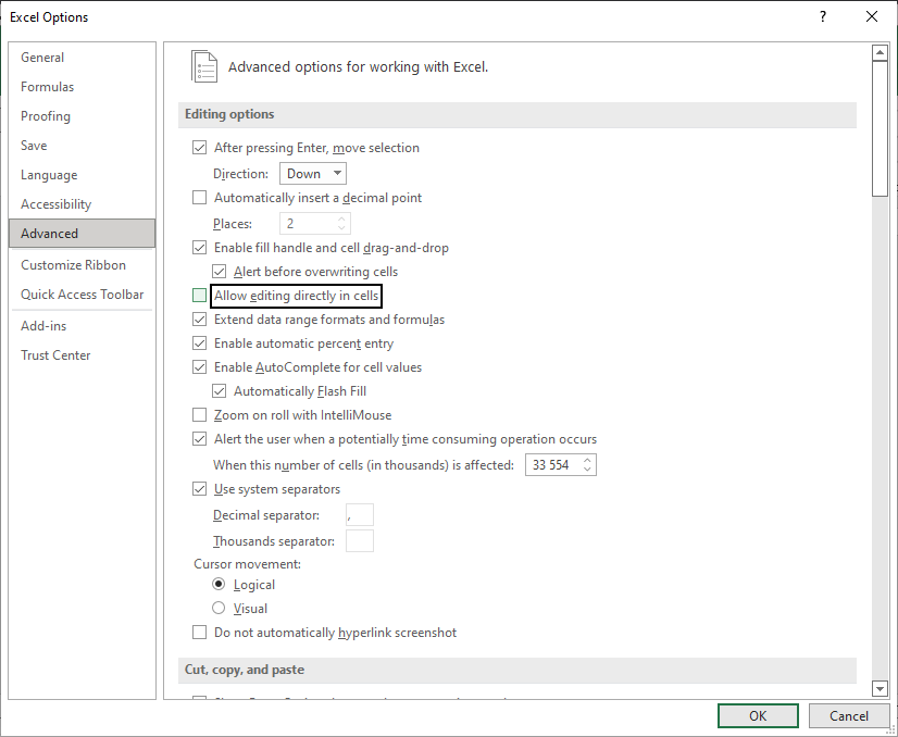 Double Click A Cell A Go Directly To The Referred Cell No Hyperlink