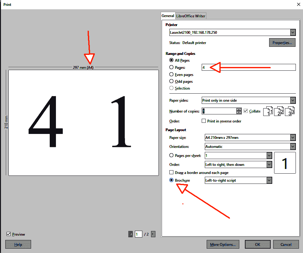 Print A4 Document As A5 Book English Ask LibreOffice