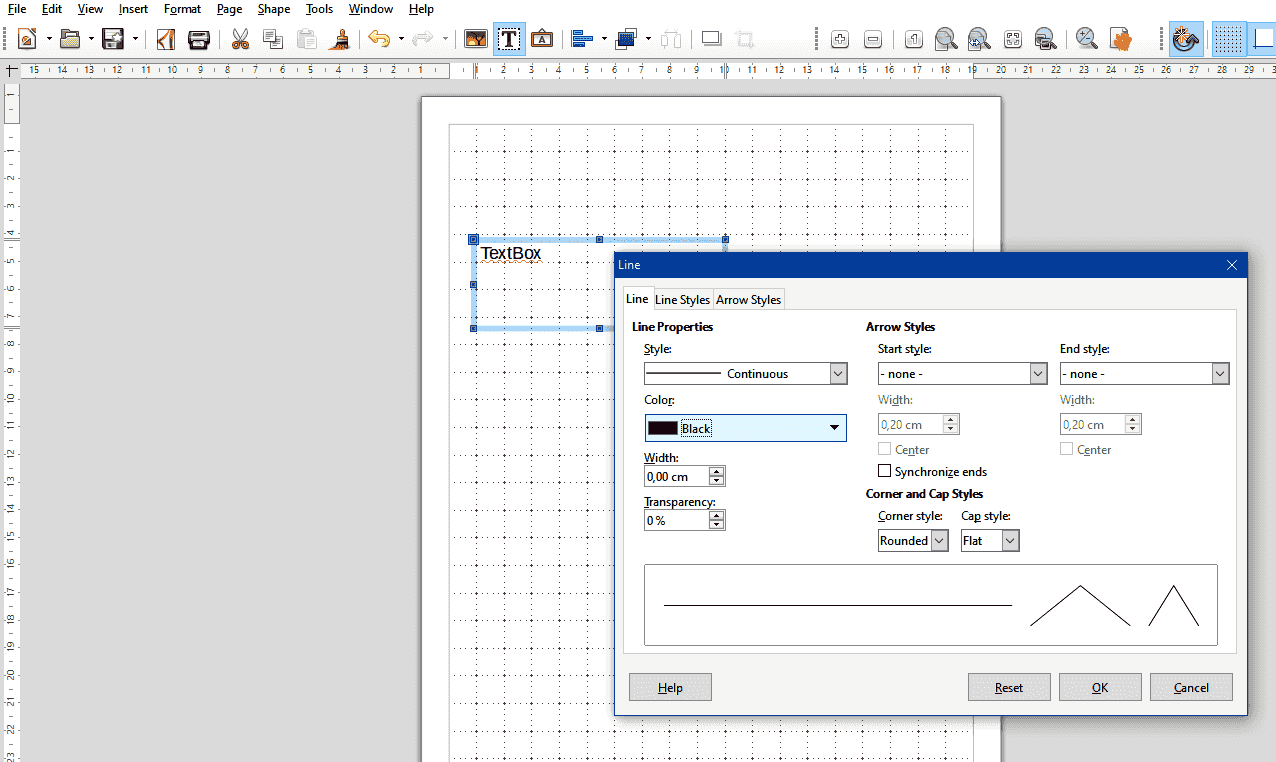 I Can t Figure Out How To Put Borders Around Text In Draw English Ask LibreOffice
