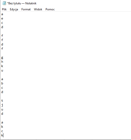 How To Split Range Of Cells only Not Empty To Txt File English 