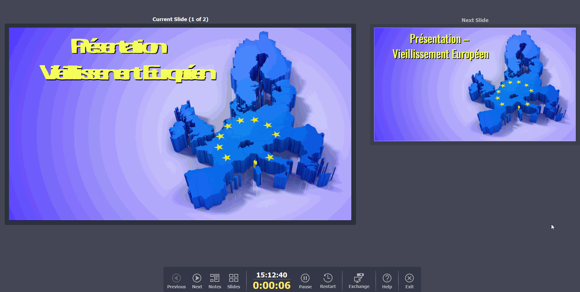 Why does the font Alsina spill all over the screen in Slide show mode ...