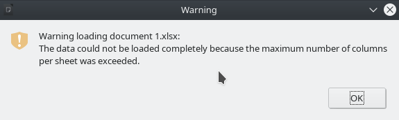 The Maximum Number Of Columns Per Sheet Was Exceeded English Ask LibreOffice