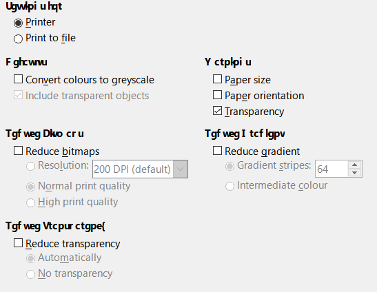 LibreOffice seems to have issues with displaying bolded Sagoe UI both as a text and in the menu ...