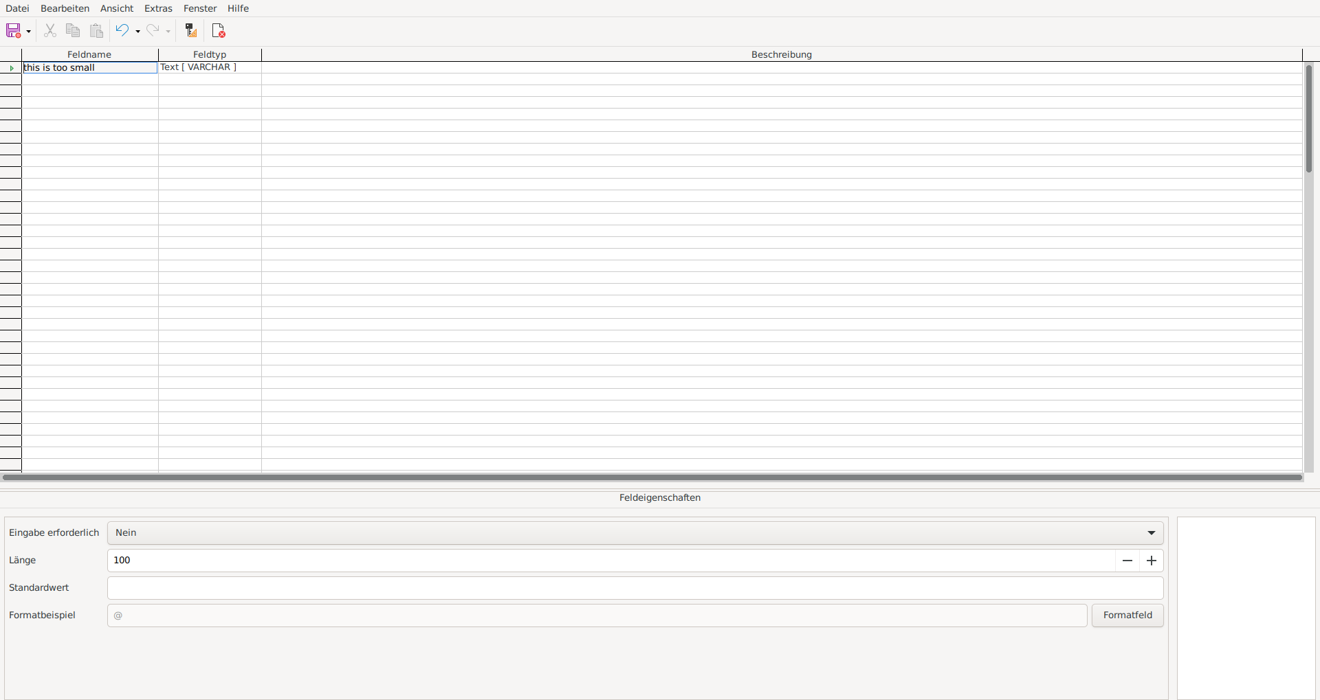 Changing the font size in Libreoffice Base - English - Ask LibreOffice